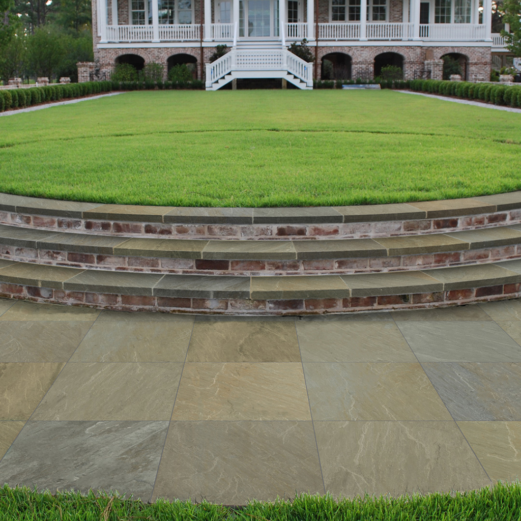 Cleft Bluestone Select Porcelain Pavers - Savannah Surfaces